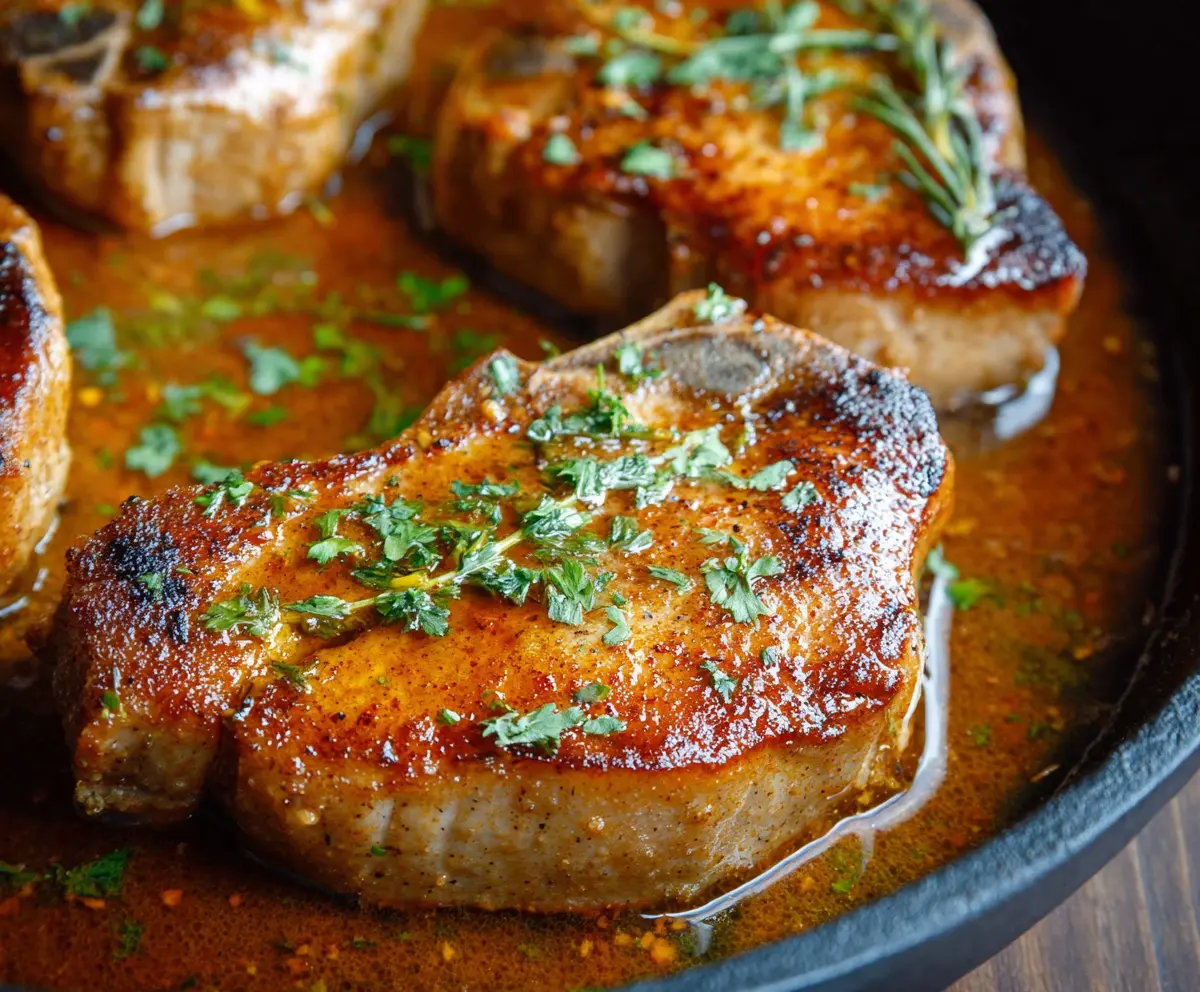 Juicy Pan Seared Pork Chops – Dishy Wishy | Fun Recipes & Tasty Dinners